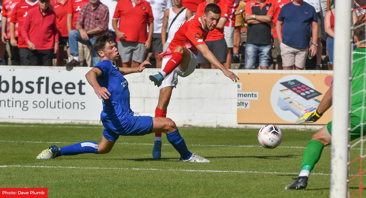 Cundle keeps on course at the Kuflink – Ebbsfleet United Football Club ...